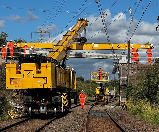Kirow Crane Australia | Heavy Lift Rail Cranes | Australian Rail Cranes